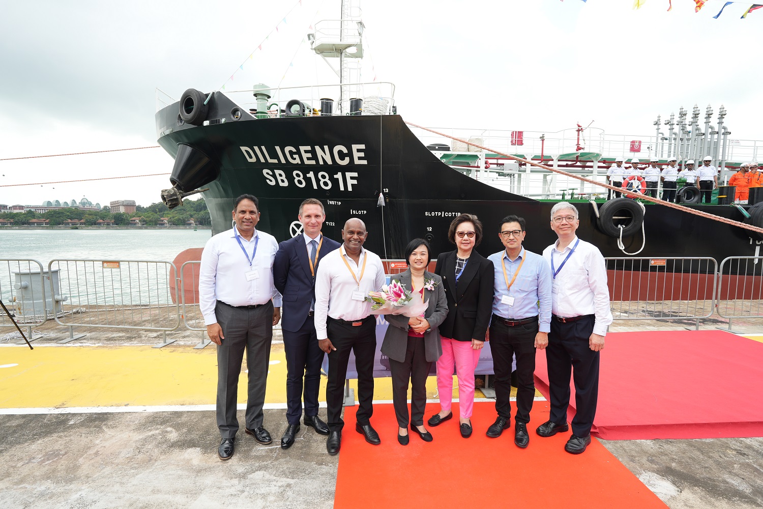 LNG dual-fuelled bunker tanker joins TFG Marine fleet to operate in the ...